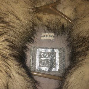 Saga Furs | Jackets & Coats | Mink Fur Coat Saga Fox Size M | Poshmark
